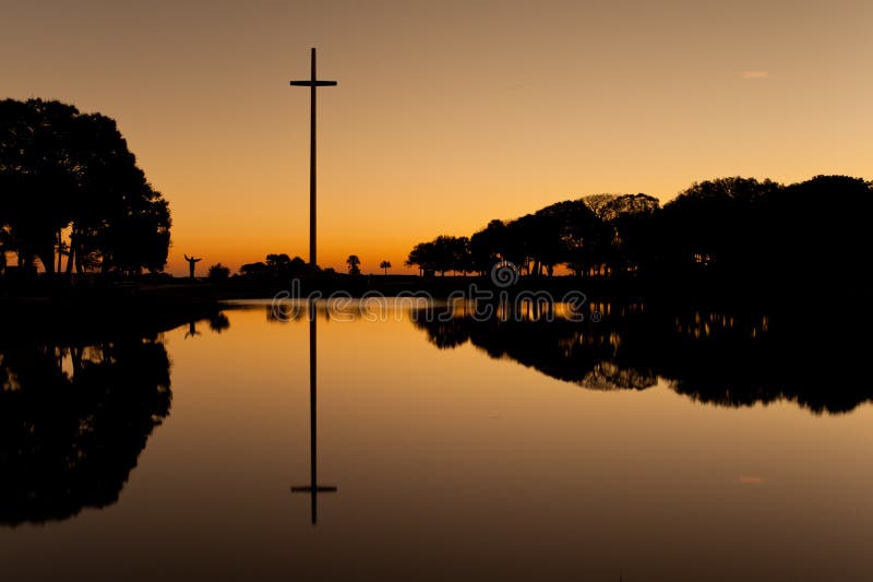 Great Cross stock photo. Image of religion, mission, landscape - 23158104