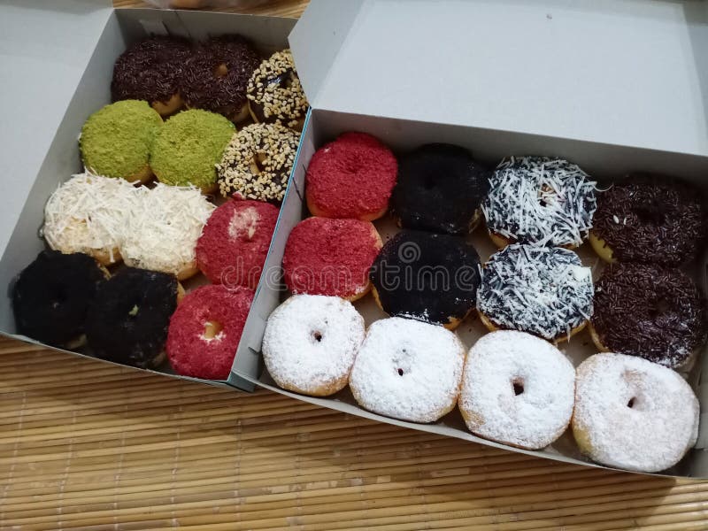 A great day for donuts stock photo. Image of nodiet - 264079766