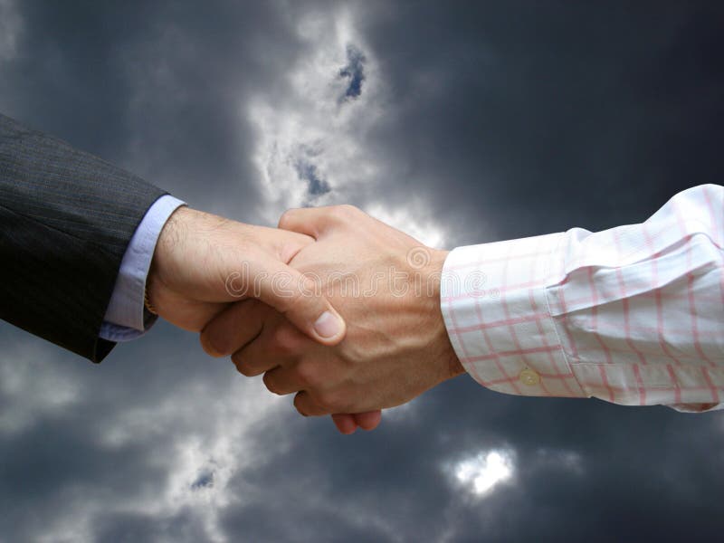 Great deal stock image. Image of deal, handshake, horizon - 7211261