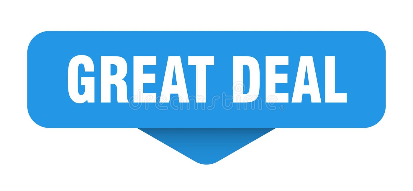 Great Deal Banner Stock Illustrations – 17,597 Great Deal Banner Stock ...