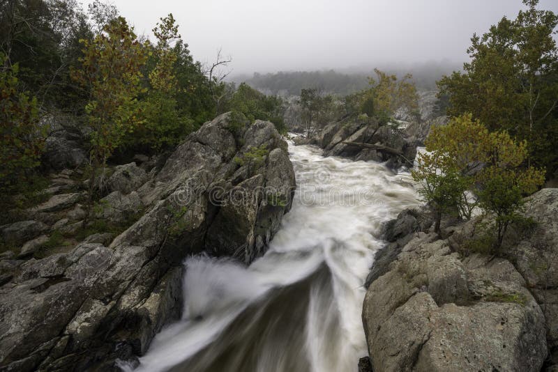 Great Falls stock image. Image of high, river, national - 170046745