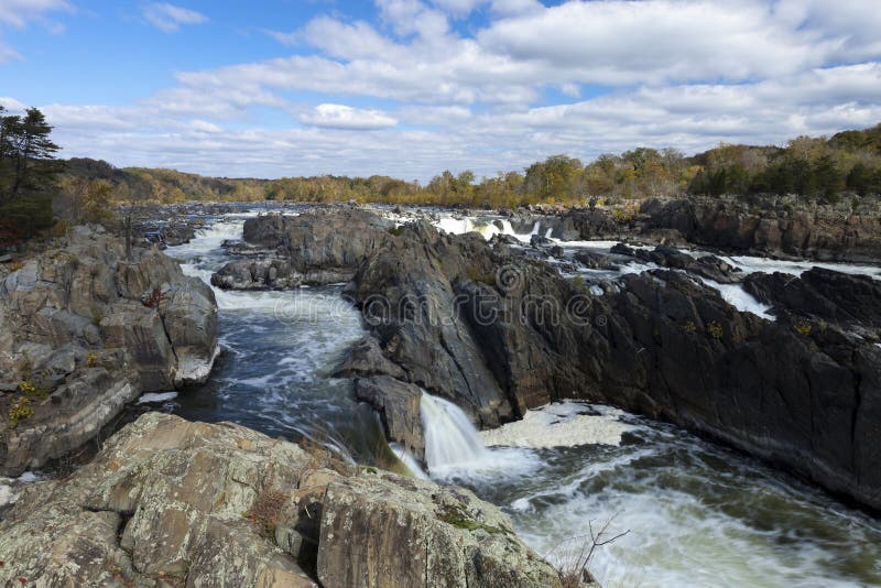 Great Falls Park, Virginia, USA Stock Photo - Image of outdoor, great ...