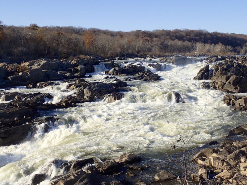 Great Falls, Potomac River stock image. Image of potomac - 76793491