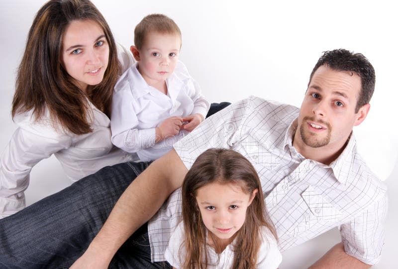 Great family stock photo. Image of brother, father, communication - 4416630