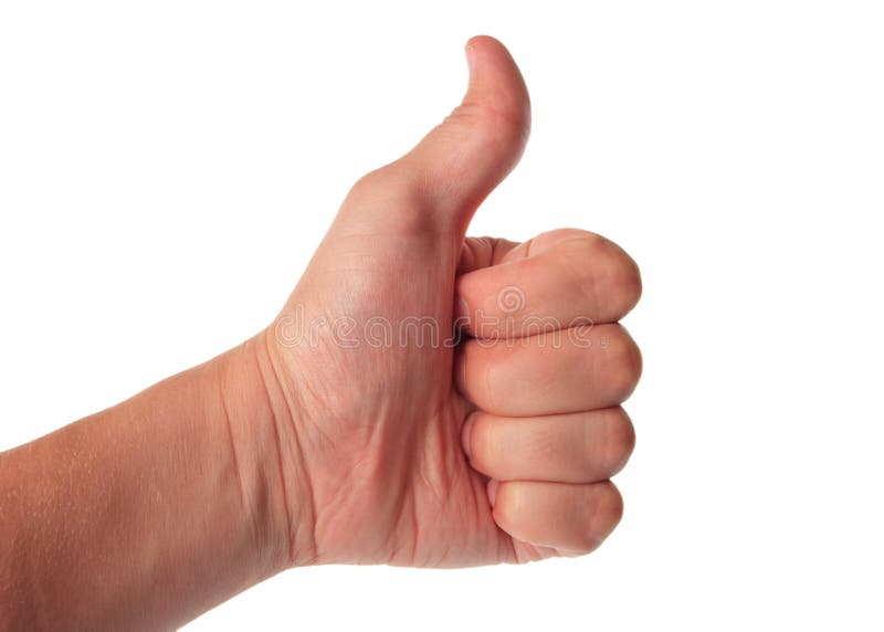 Thumbs up stock photo. Image of succes, positive, sign - 3282064