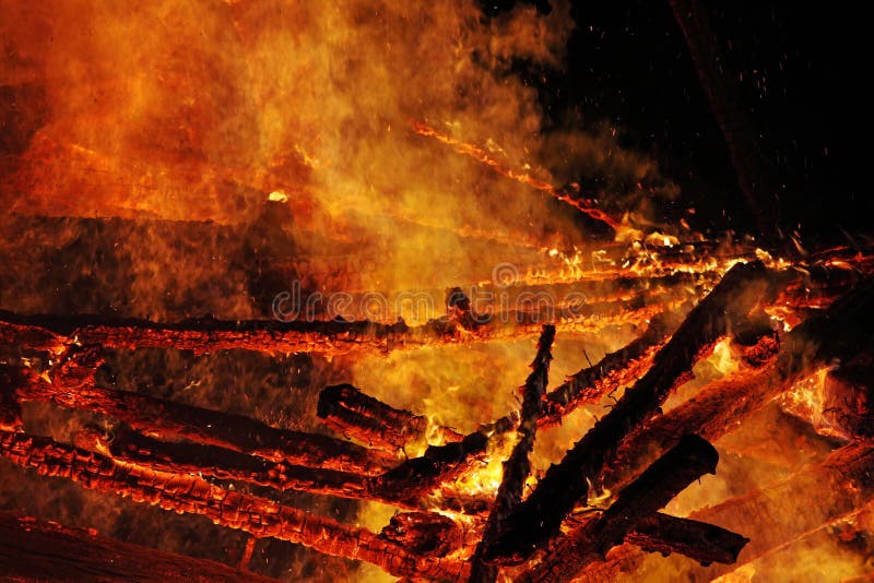 The great fire stock image. Image of culture, dangerous - 52441067