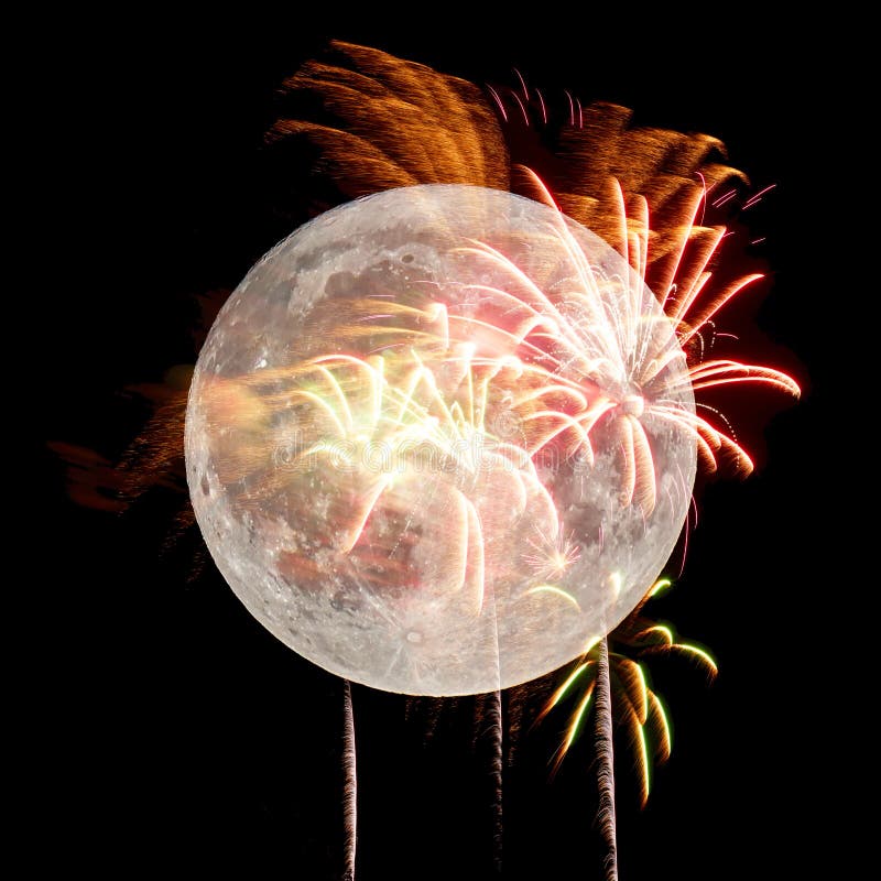 231 Moonlight Fireworks Stock Photos - Free & Royalty-Free Stock Photos ...