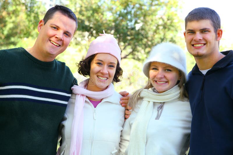 Great Friendship stock image. Image of girlfriend, green - 7710637