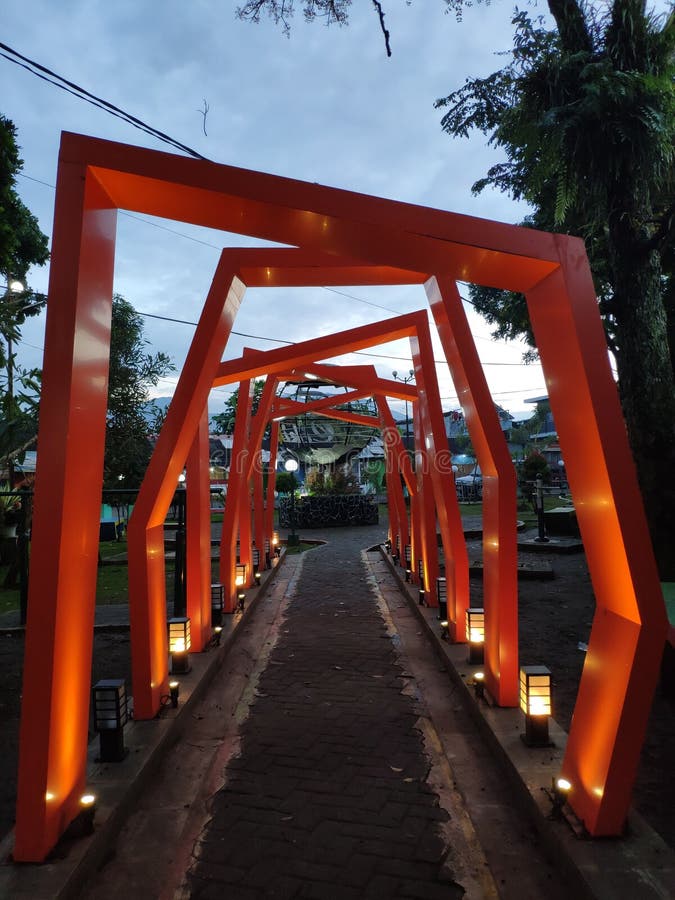 Great gate stock photo. Image of night, gate, great - 208615264