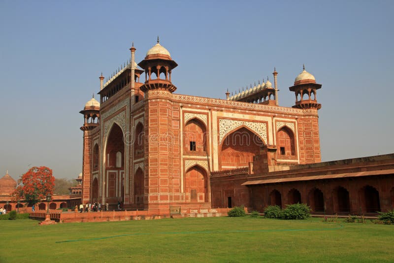 The Great Gate stock photo. Image of agra, basilica, great - 96946160