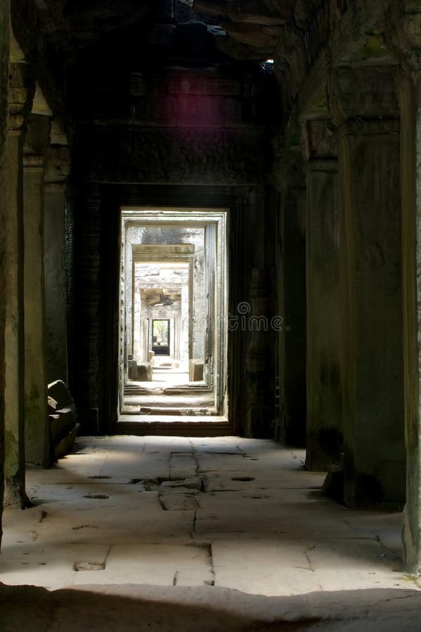Great hallway stock image. Image of asian, archeology - 10478855