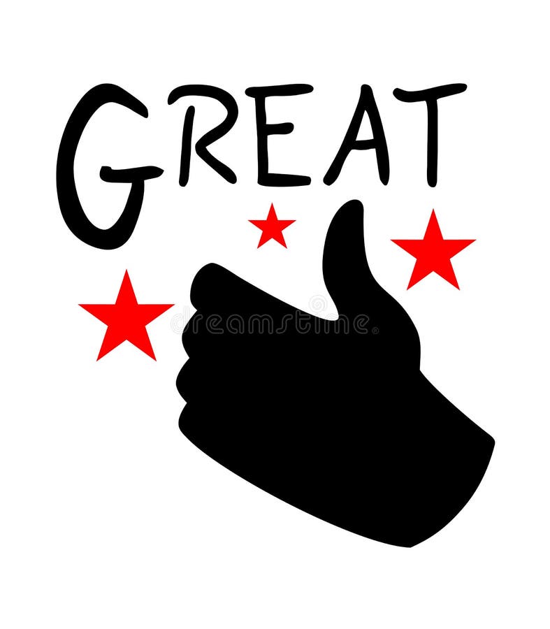 Win hand symbol stock vector. Illustration of cartoon - 70854850