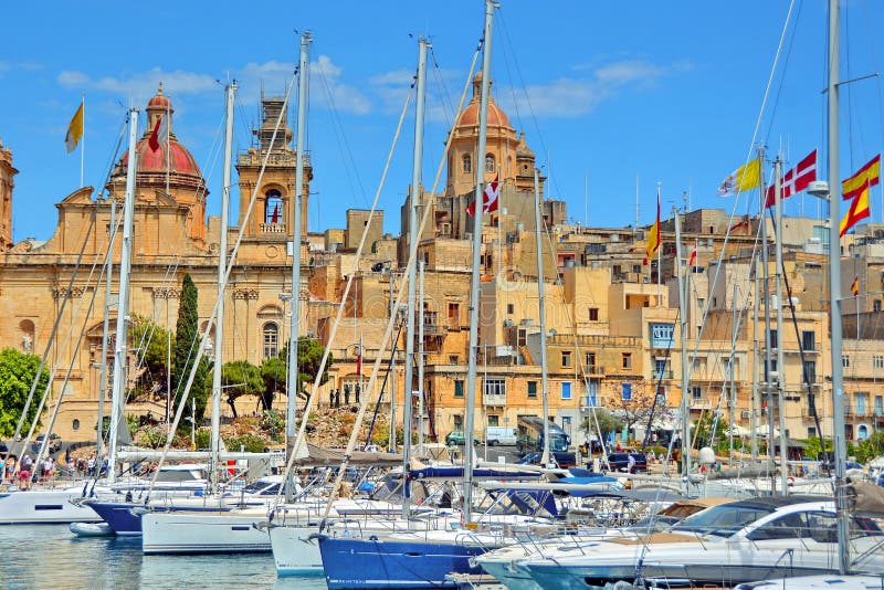 Great Harbor, Malta editorial stock photo. Image of travel - 158778678