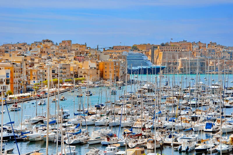 Great Harbor, Malta editorial photography. Image of bastions - 158778632