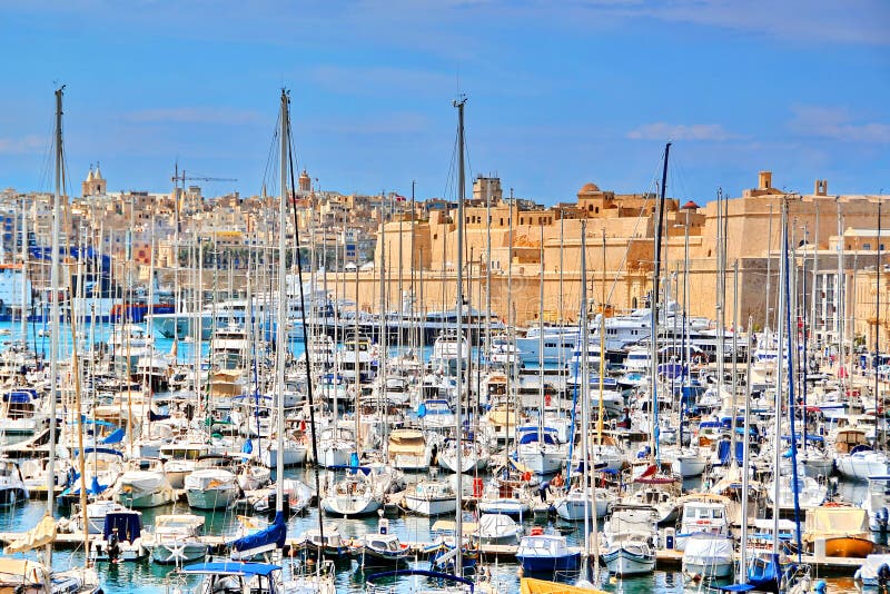 Great Harbor, Malta editorial stock photo. Image of travel - 158778678