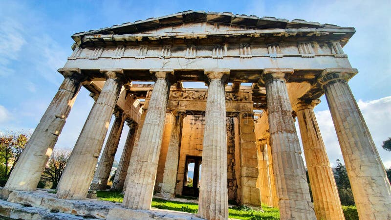 Great Historical Buildings in Athens Greece Stock Photo - Image of ...