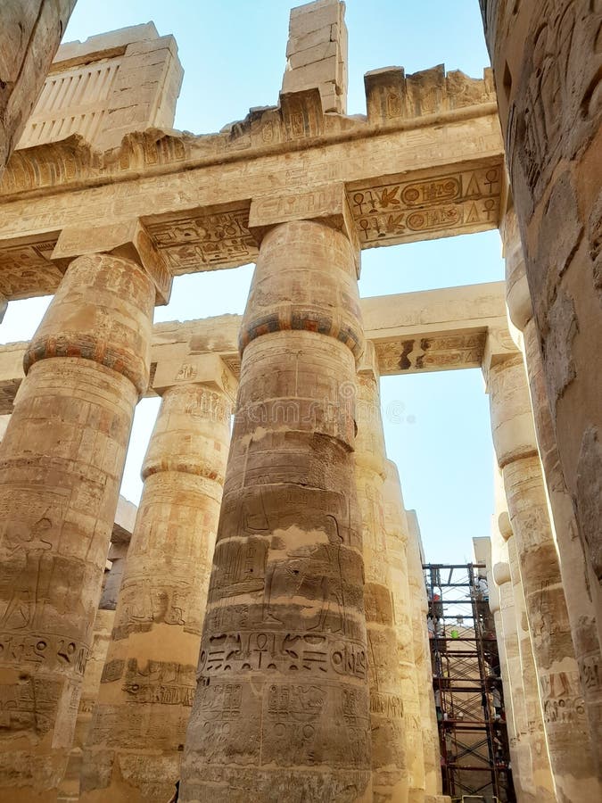 Great Hypostyle Hall - Temple of Karnak - Egypt - Egyptian Civilization ...