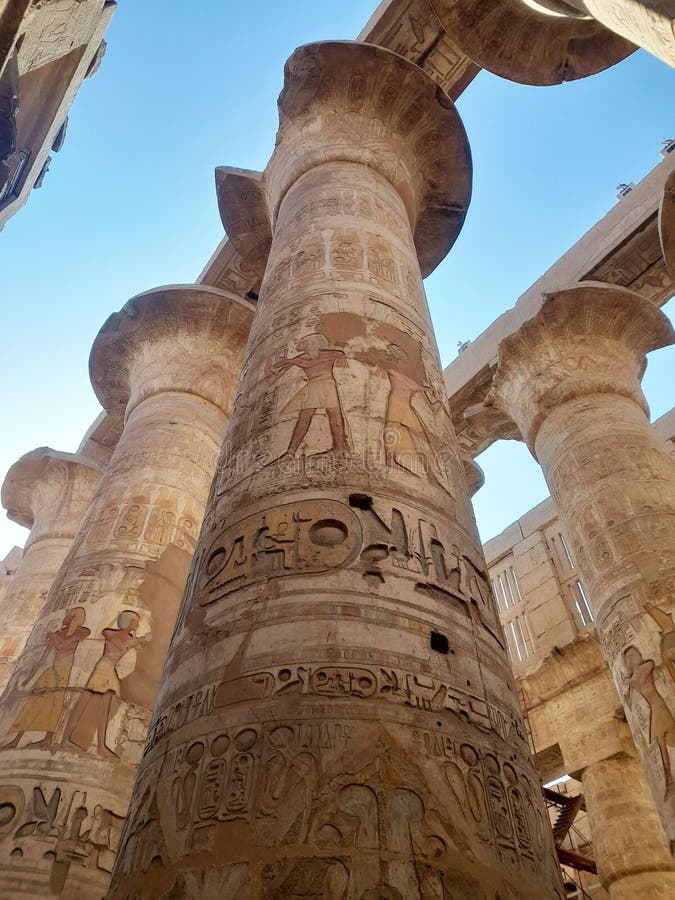 Great Hypostyle Hall - Temple of Karnak - Egypt - Egyptian Civilization ...