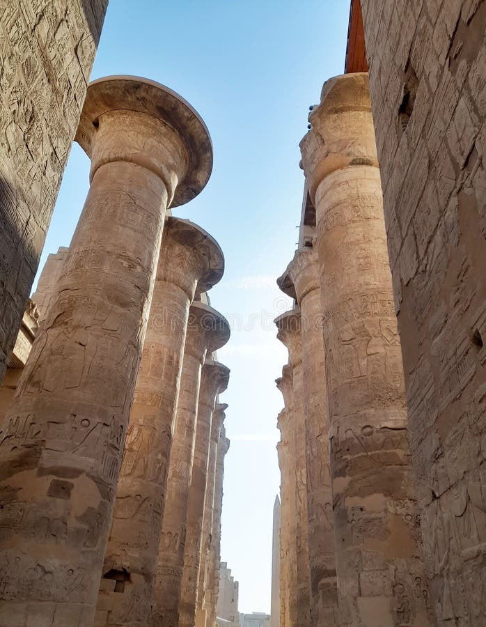 Great Hypostyle Hall - Temple of Karnak - Egypt - Egyptian Civilization ...