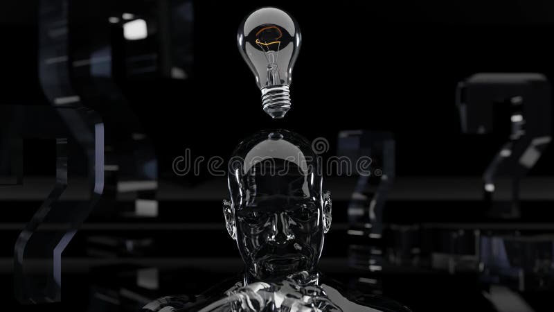 Great Idea. Answer, Human Thinking and Looking for Answer, Confused ...