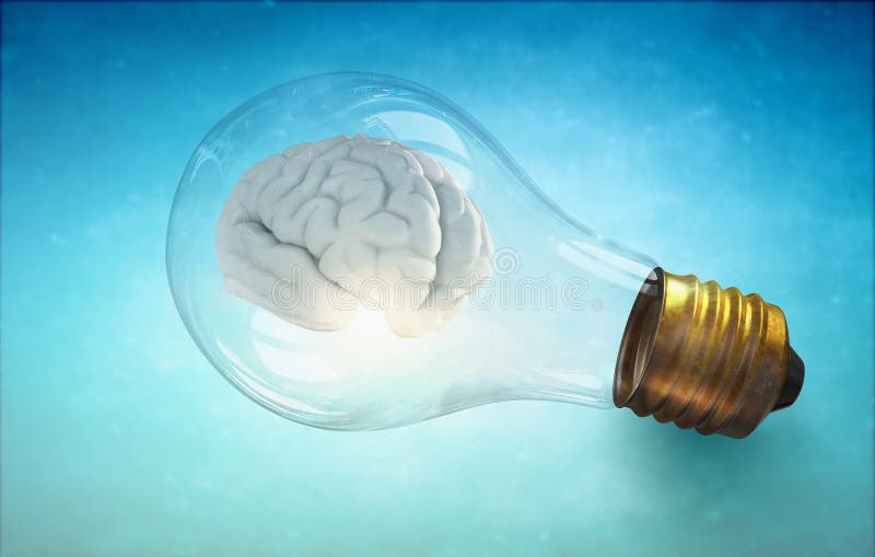 Great idea concept stock image. Image of intelligence - 70103529