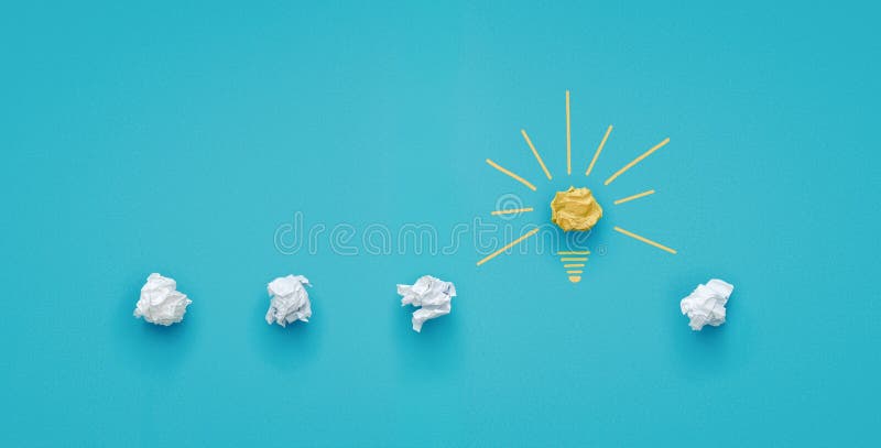 Great Idea, Standing Out of the Crowd Concept Stock Photo - Image of ...