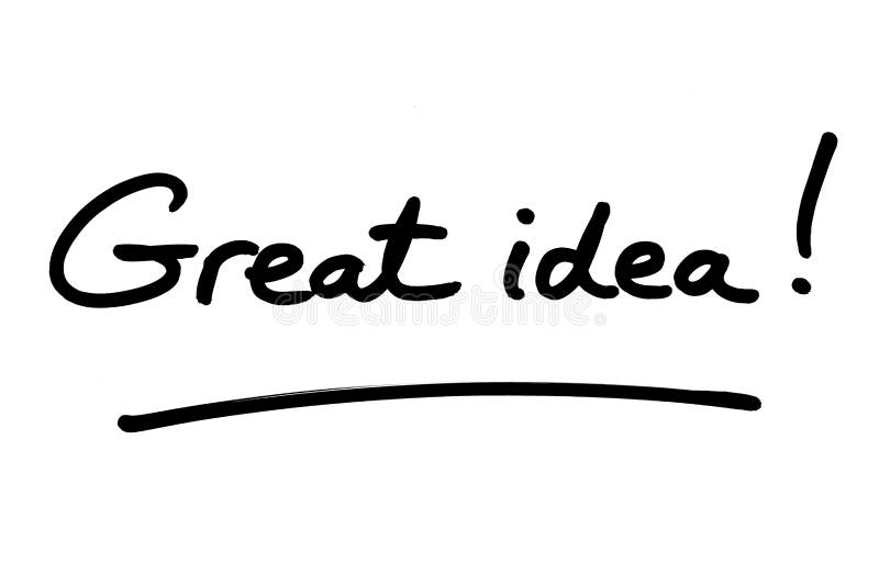 Great idea stock illustration. Illustration of judgment - 207993130