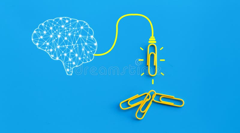 Brain and Lamp,great Idea and Innovation Concept Stock Photo - Image of ...