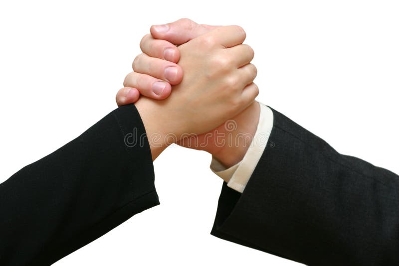 Great Job! - Handshake stock image. Image of hand, winner - 27497