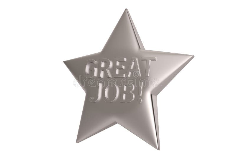 Good Job Star Stock Illustrations – 898 Good Job Star Stock ...