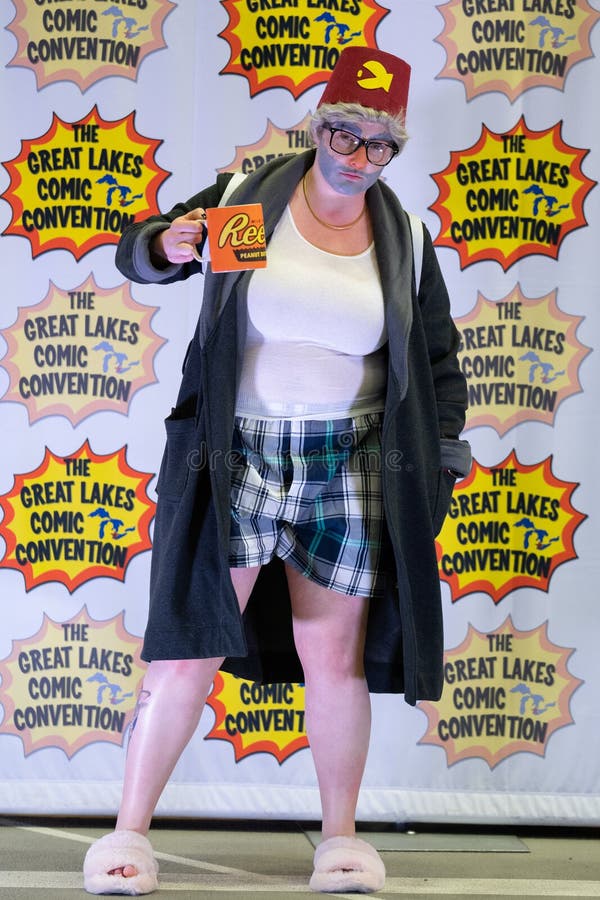 Warren, Michigan - USA - 02-26-2022: Great Lakes Comic Convention ...
