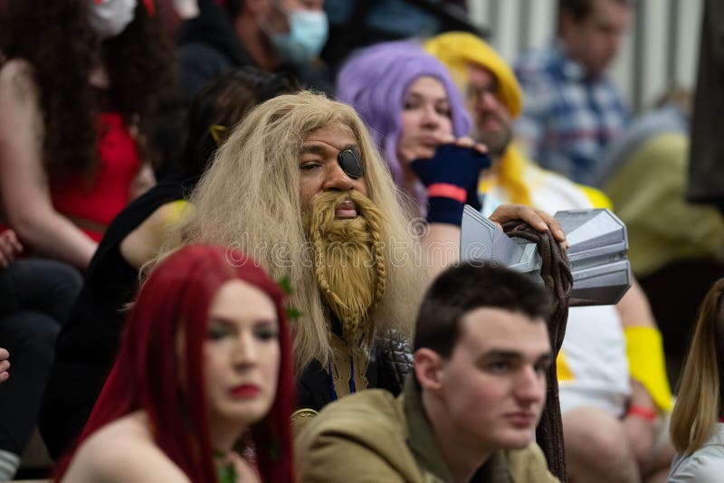 Warren, Michigan - USA - 02-26-2022: Great Lakes Comic Convention ...