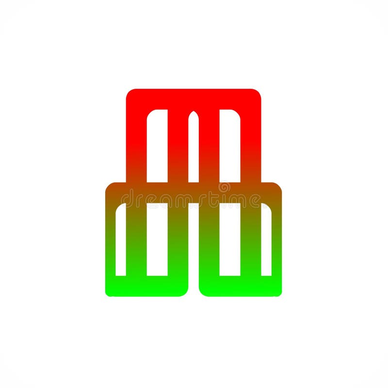 A Great Logo with a Mix of Matching Stock Vector - Illustration of ...