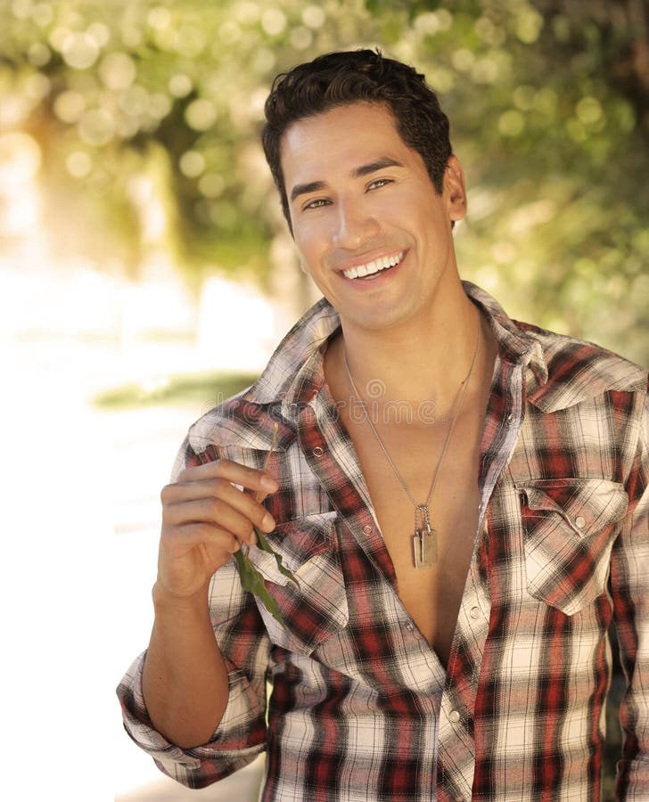 Guy smiling outside stock image. Image of fashion, fresh - 30092763