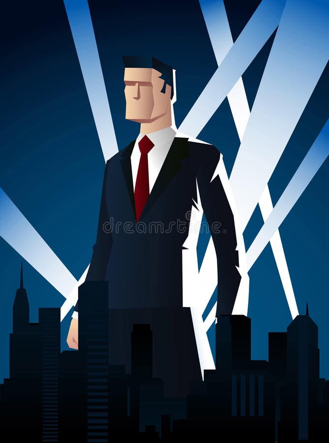 Great man stock illustration. Illustration of honor, achievement - 47052790