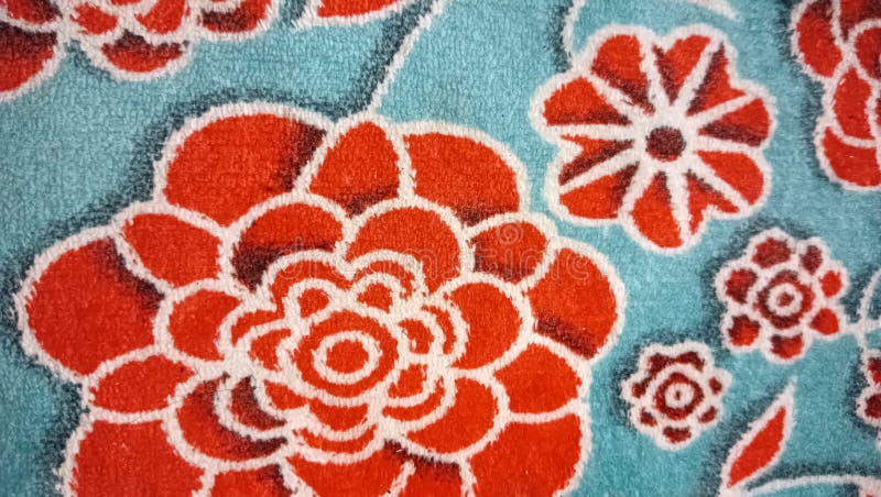 Great Mat because of the Perfect Blend of Red and Blue Background ...