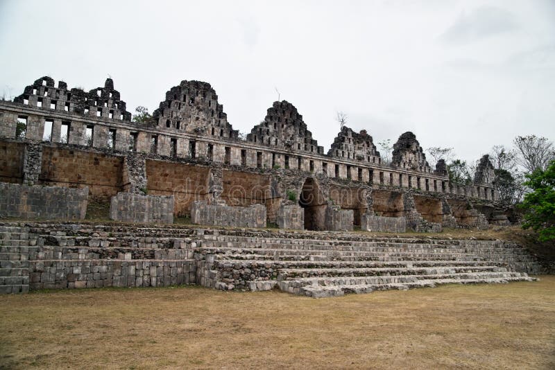 The Great Mayan City of Uxmal Stock Photo - Image of region, landmark ...
