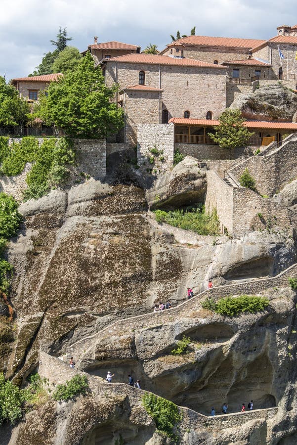 Meteora Monastery Stairs Photos - Free & Royalty-Free Stock Photos from ...
