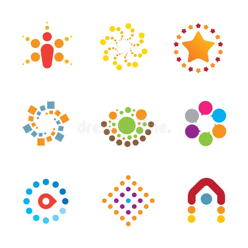Great Mind Bending Colorful Creativity Decoration Interaction Logo Icon ...