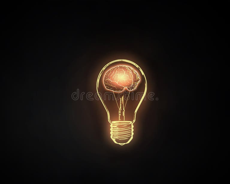 Great mind stock illustration. Illustration of electric - 56765737