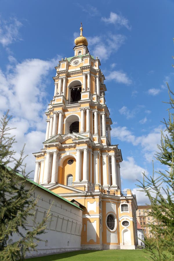 Great Monasteries of Russia. Moscow Stock Photo - Image of cathedral ...
