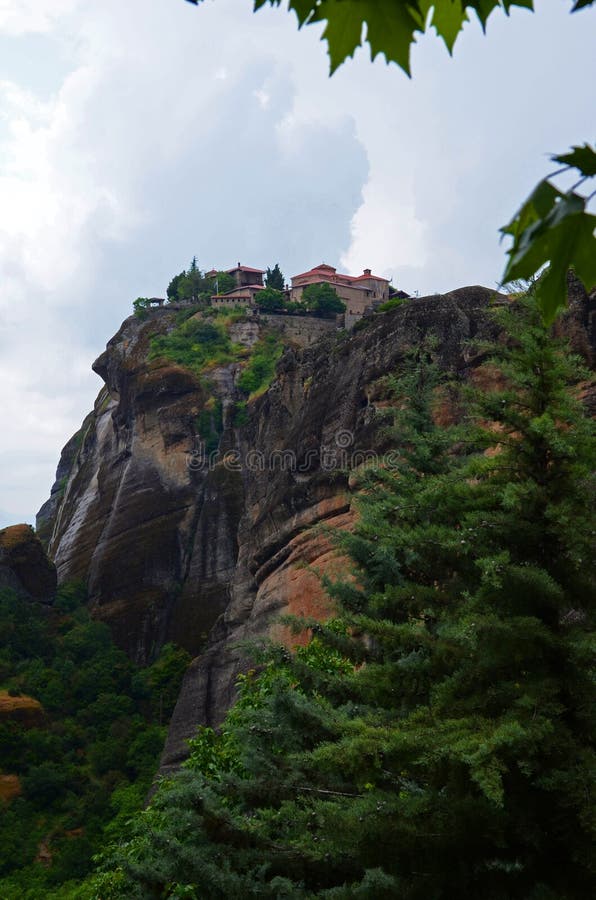 Great Monastery of Varlaam on the High Rock in Meteora, Thessaly ...