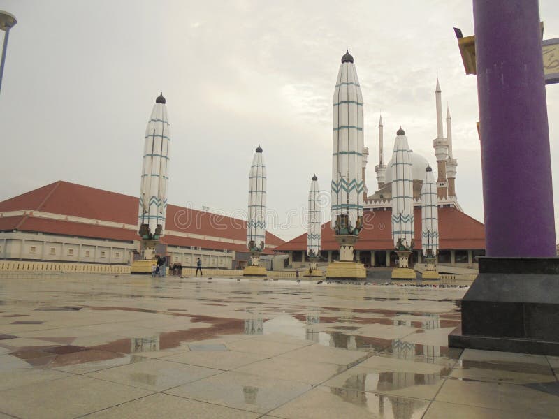 The Great Mosque of Central Java is a Mosque Located in Semarang ...