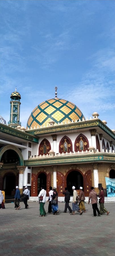 Great Mosque with Indonesian Building Style Editorial Stock Photo ...