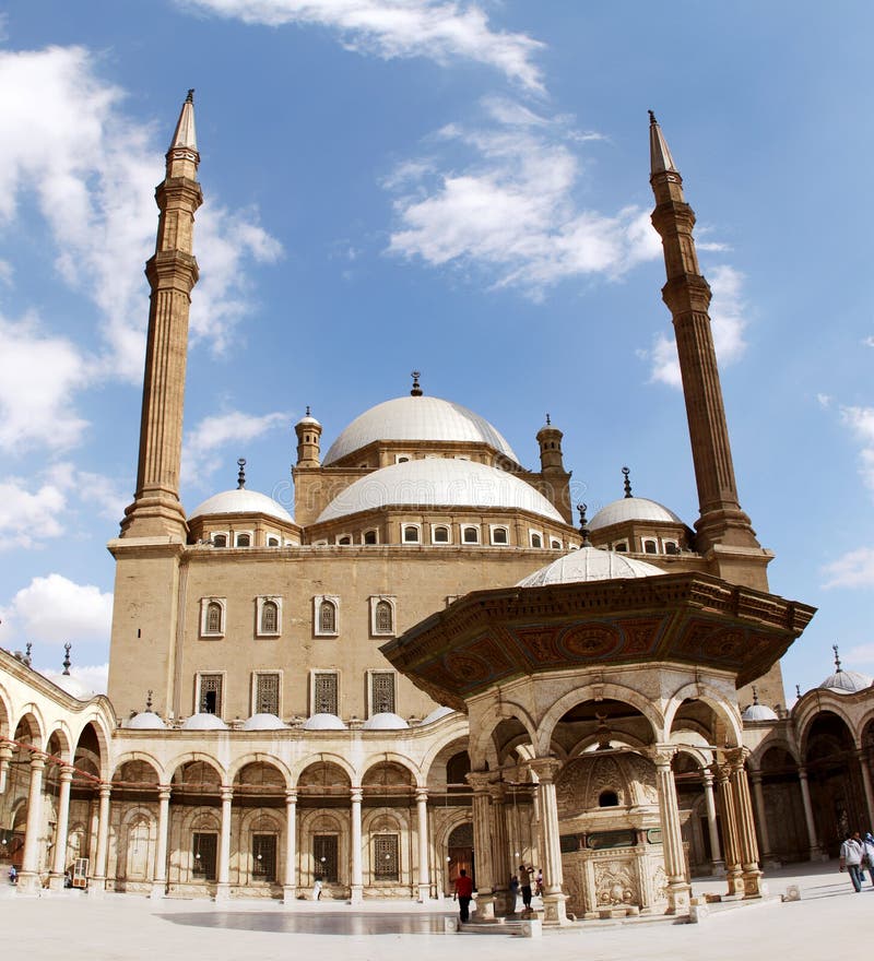The Great Mosque of Muhammad Ali Pasha Editorial Stock Image - Image of ...