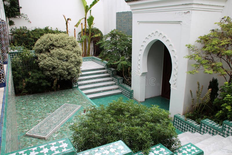 The Great Mosque of Paris - France Stock Image - Image of mosque ...