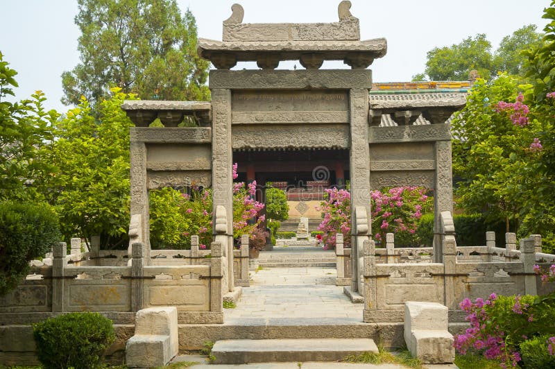 Great Mosque, Xian stock photo. Image of architecture - 44856828