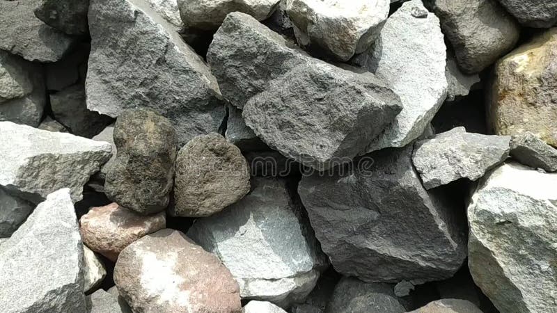 Great Mountain Rocks on the Ground Stock Video - Video of fashion ...
