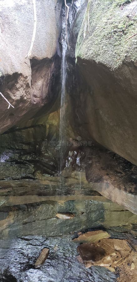 Great Nature Walk To the Waterfall Stock Photo - Image of wolfe, county ...