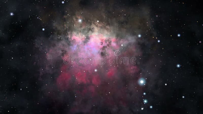 Orion Nebula Looped Scrolling Stock Footage - Video of seamless, cosmos ...
